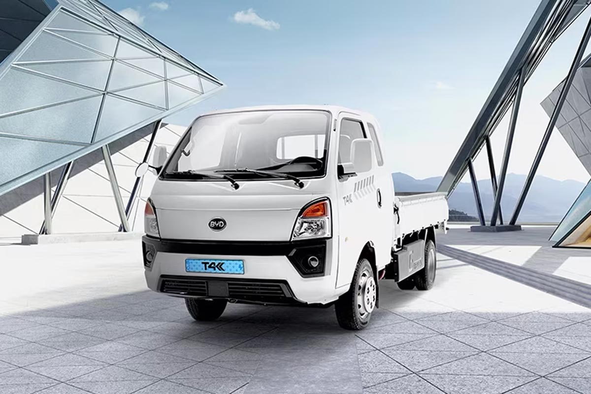 BYD’s T4K electric truck to use Hankook's RA08 Radial Tyres | Tread